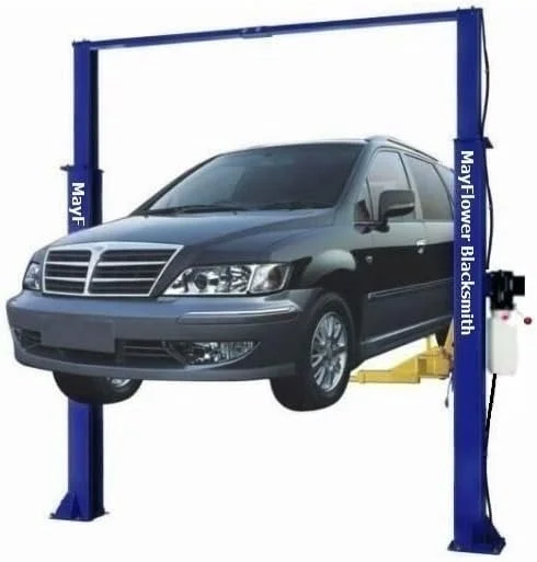 Mayflower Blacksmith Heavy Duty Clear Floor Two Post Lift Car lift CF ...